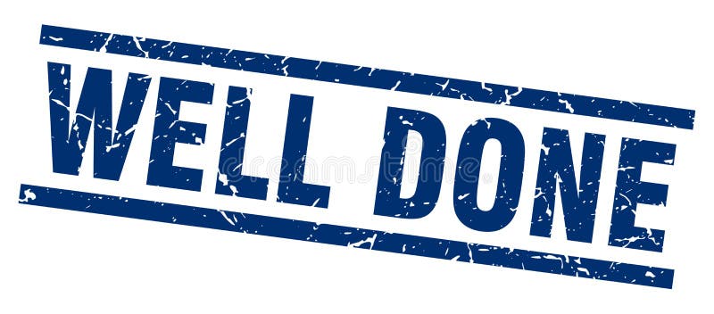 Sello bien hecho ilustración del vector. Ilustración de divisa - 104914773