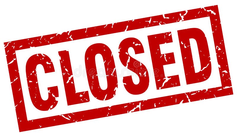 Sello Cerrado. Signo Aislado De Grises Cuadrados Cerrados. Ilustración ...