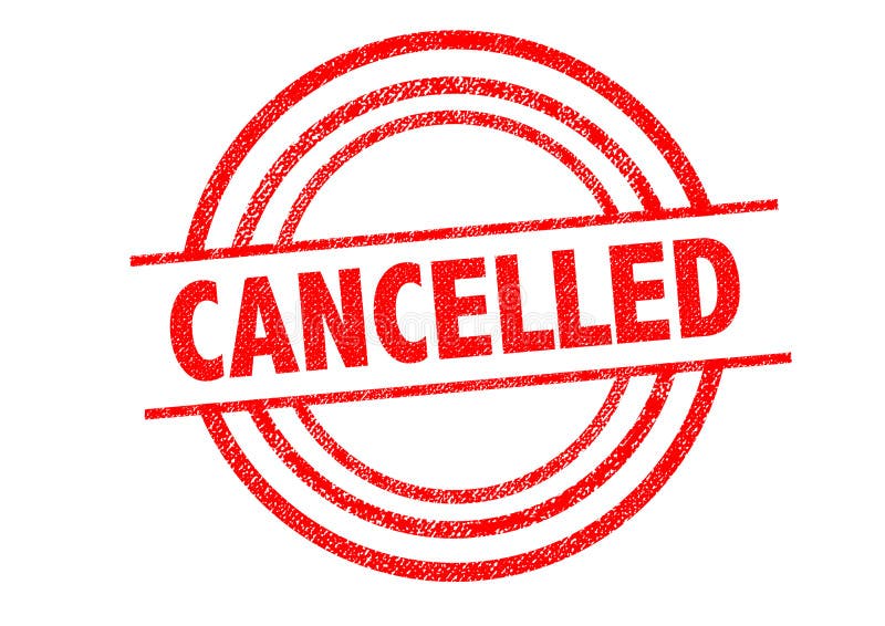 Sello de goma cancelado stock de ilustración. Ilustración de parado ...