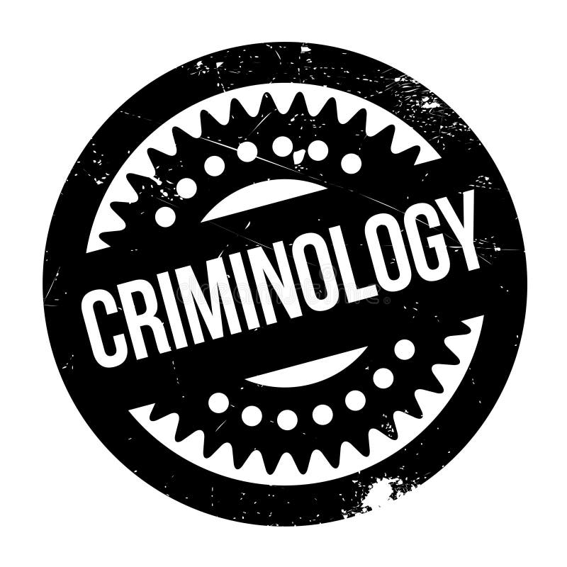Sello De Goma De La Criminología Ilustración del Vector - Ilustración ...
