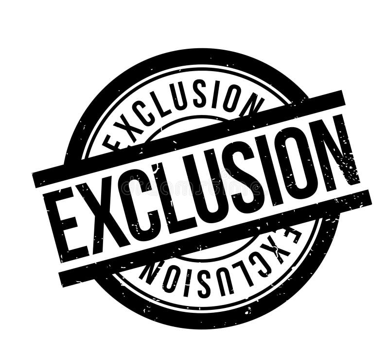 Exclusión Ilustraciones Stock, Vectores, Y Clipart – (1,942 ...