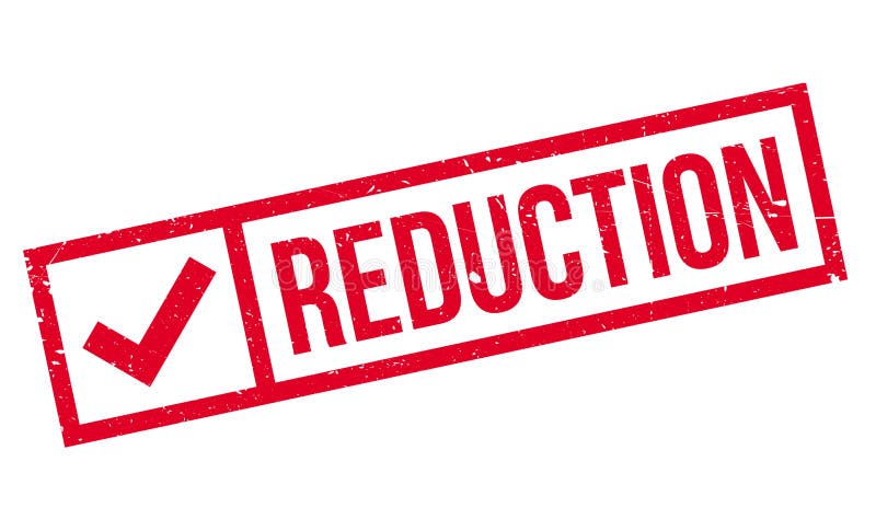 Sello De Goma De La Reducción Stock de ilustración - Ilustración de ...