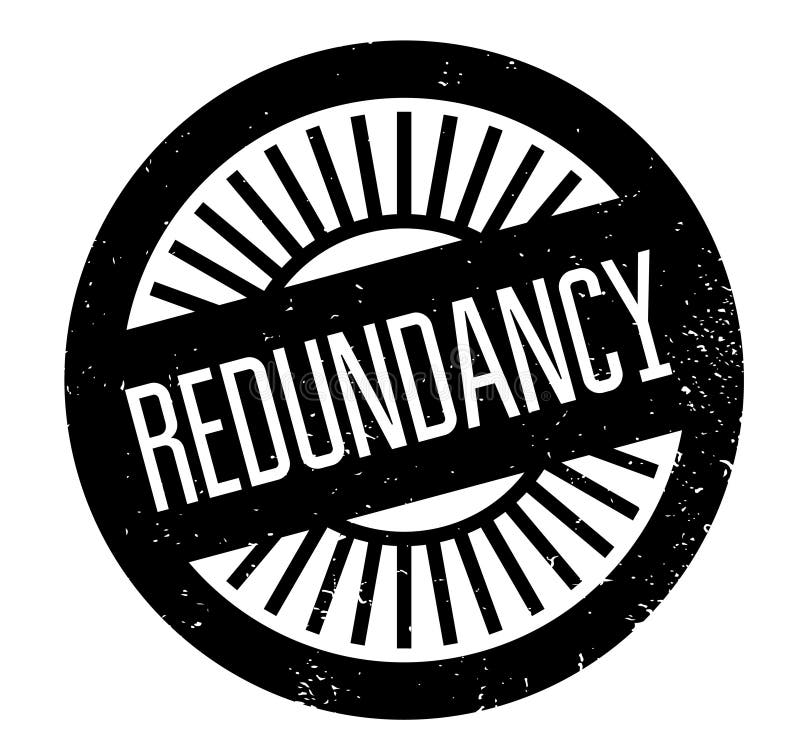 Sello De Goma De La Redundancia Ilustración del Vector - Ilustración de ...