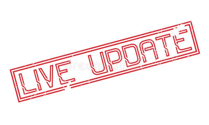 Sello De Goma De Live Update Ilustración del Vector - Ilustración de ...