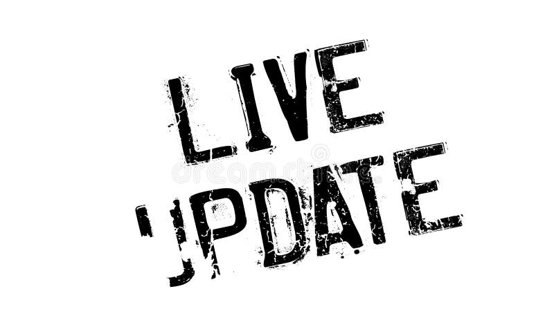 Nueva Actualización Goma Sello Vector Ilustración Aislado Sobre Fondo ...