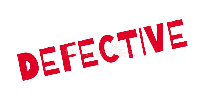 Defectuoso Ilustraciones Stock, Vectores, Y Clipart – (2,716 ...