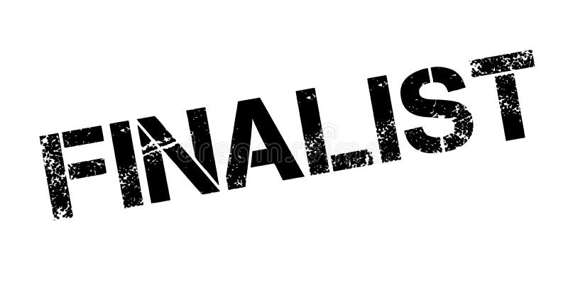 Tipo Del Sello Del Finalista Ilustración del Vector - Ilustración de ...