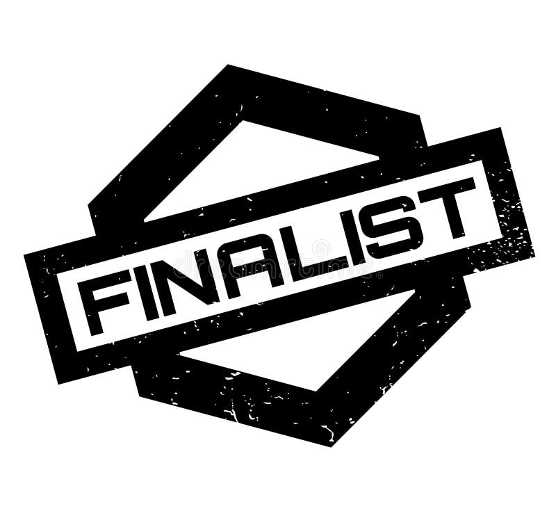 Sello De Goma Del Finalista Ilustración del Vector - Ilustración de ...