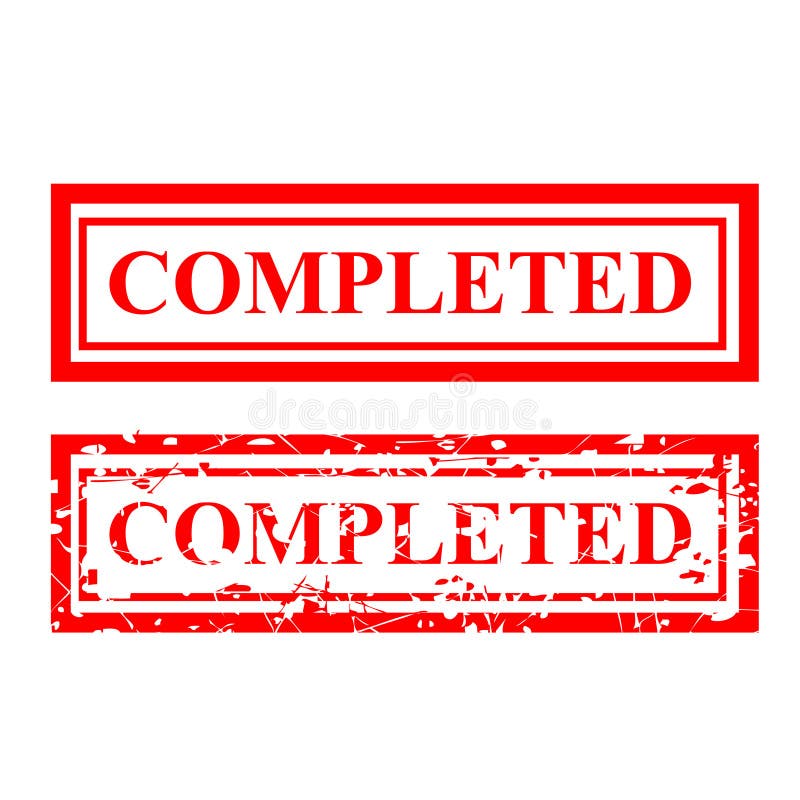 Terminado Ilustraciones Stock, Vectores, Y Clipart – (4,784 ...