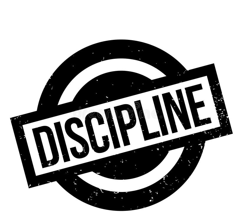 Sello De Goma De La Disciplina Ilustración del Vector - Ilustración de ...