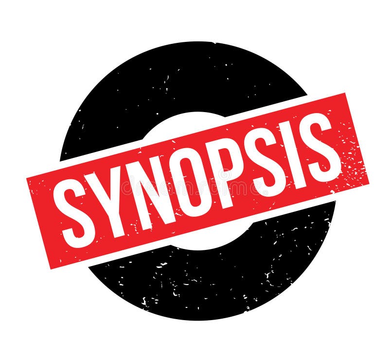 Sello De Goma De La Sinopsis Ilustración del Vector - Ilustración de ...