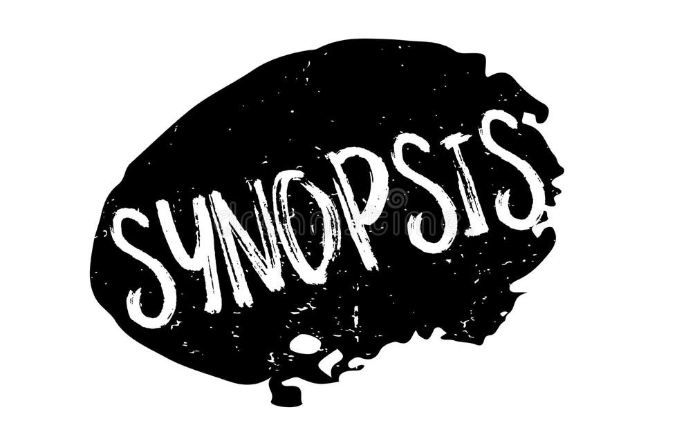 Sello De Goma De La Sinopsis Ilustración del Vector - Ilustración de ...