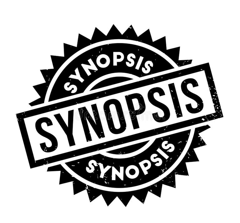 Sello De Goma De La Sinopsis Ilustración del Vector - Ilustración de ...