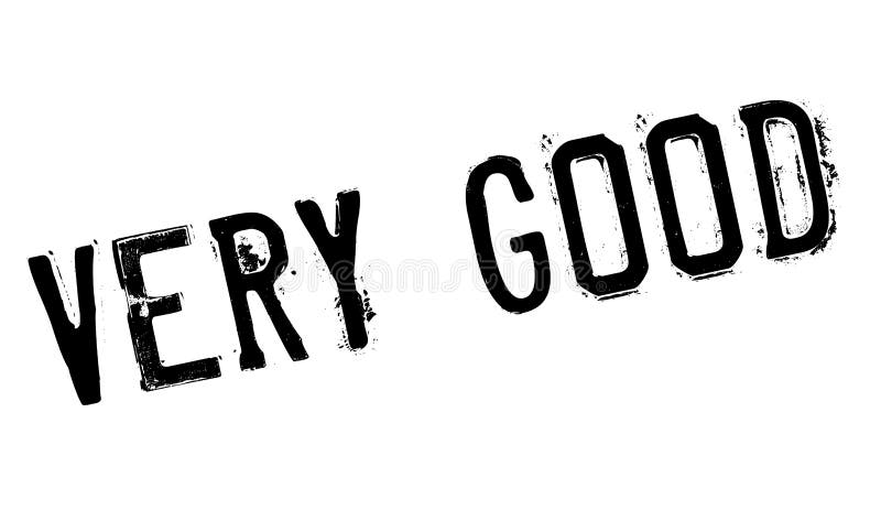 Sello de goma muy bueno ilustración del vector. Ilustración de ...
