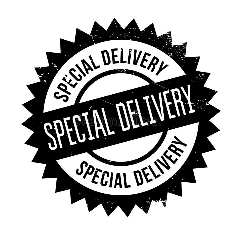 Entrega especial ilustración del vector. Ilustración de especial ...