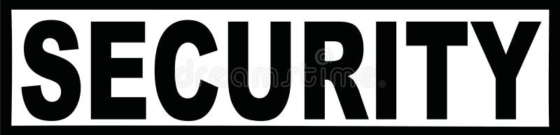 Palabra De La Seguridad Invertida Ilustración del Vector - Ilustración ...