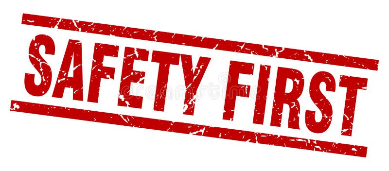 Sello De La Seguridad Primero Ilustración del Vector - Ilustración de ...