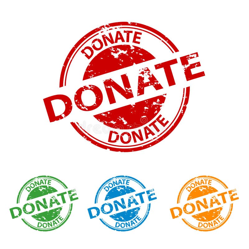 Sello Del Sello De Goma - Done - Sistema Colorido Del Vector ...