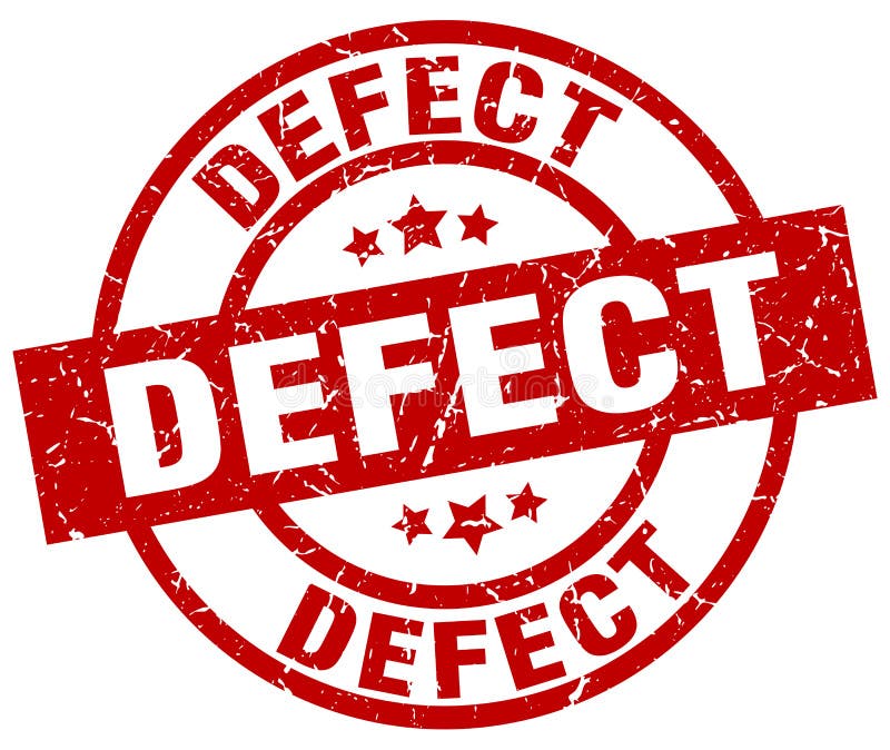 Sello del defecto ilustración del vector. Ilustración de vendimia ...