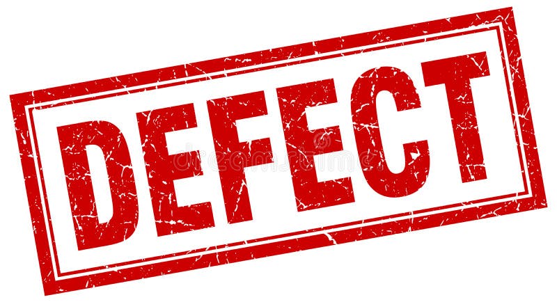 Sello del defecto ilustración del vector. Ilustración de insignias ...