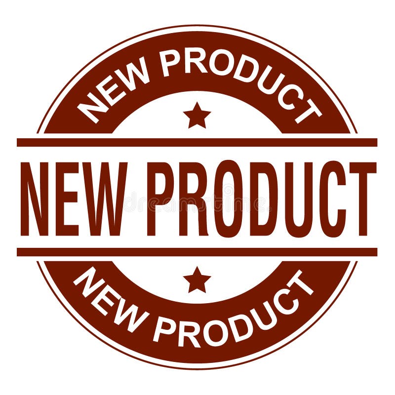 Sello del nuevo producto ilustración del vector. Ilustración de emblema ...
