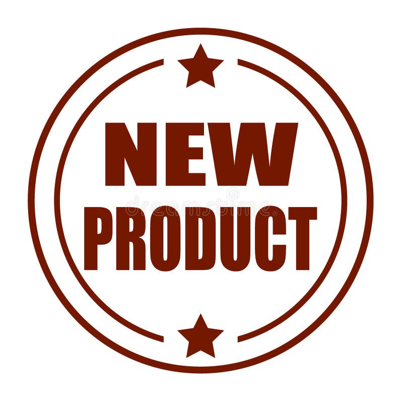 Sello del nuevo producto ilustración del vector. Ilustración de nuevo ...
