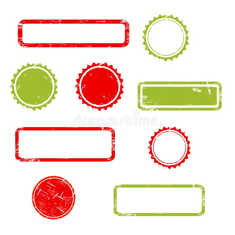 Sello vectorial sin texto stock de ilustración. Ilustración de icono ...