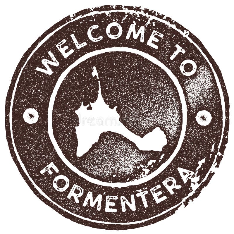 Distintivo formentera. ilustración del vector. Ilustración de concepto ...