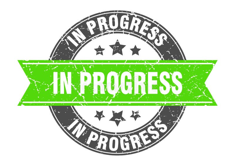 Sello en curso ilustración del vector. Ilustración de tinta - 122424143