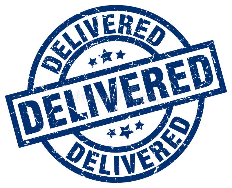 Sello De Goma De Grunge Suministrado Ilustración del Vector ...