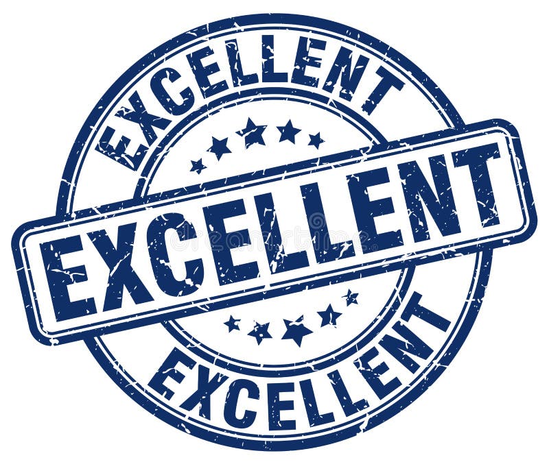 Sello excelente ilustración del vector. Ilustración de pegatina - 99000840