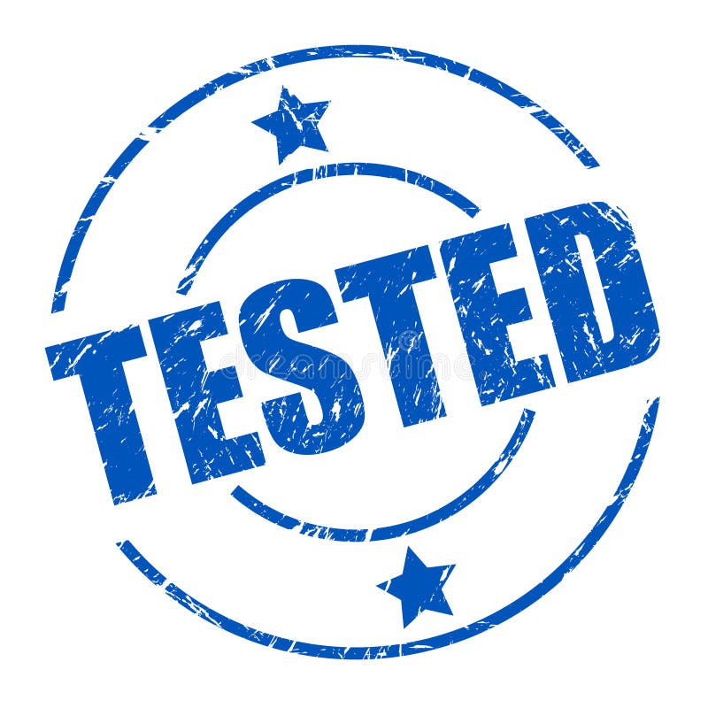 Sello probado ilustración del vector. Ilustración de probado - 123720698
