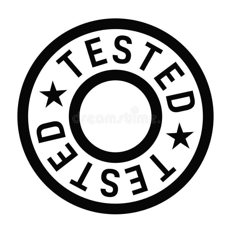 Sello probado ilustración del vector. Ilustración de sello - 142258919