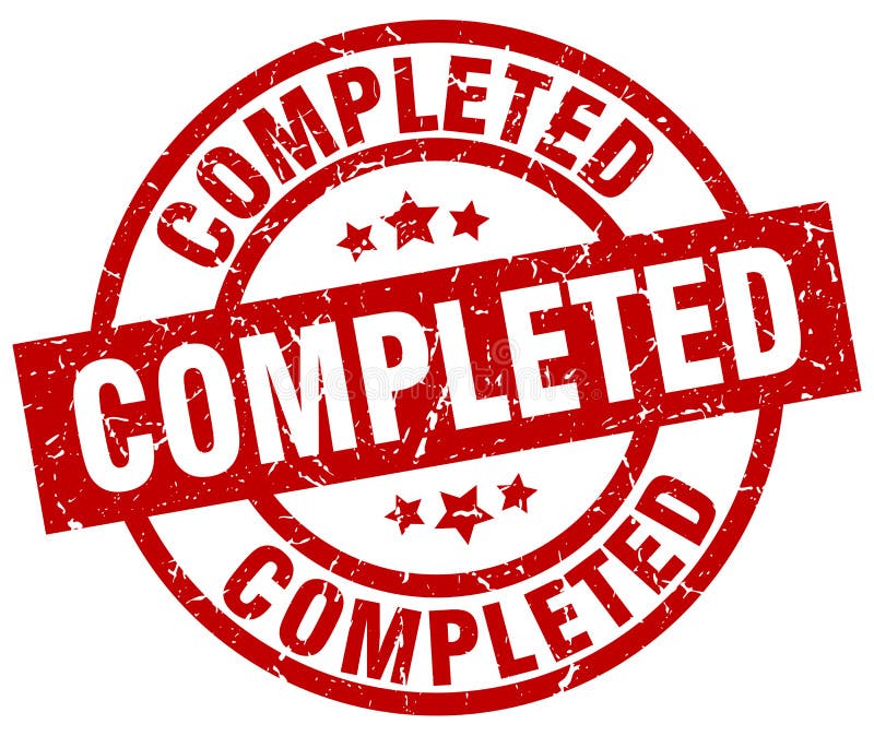 Sello Terminado Ilustraciones Stock, Vectores, Y Clipart – (1,892 ...