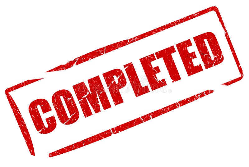 Sello terminado stock de ilustración. Ilustración de tinta - 18209294