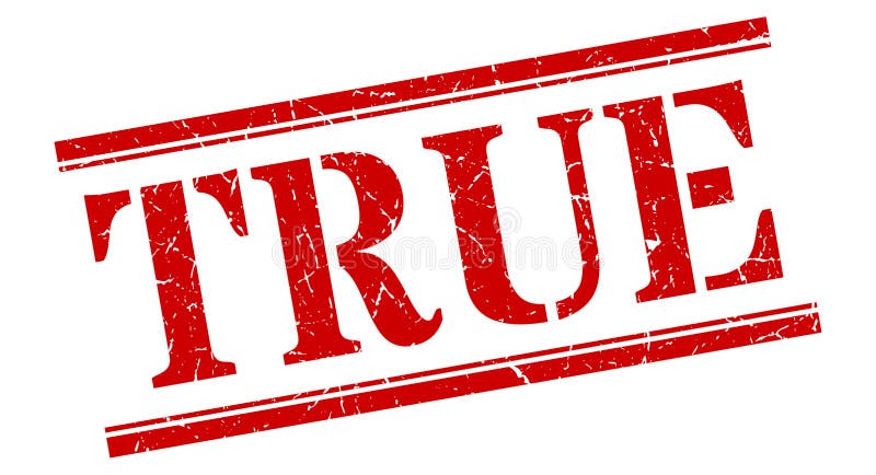 Verdad el sello ilustración del vector. Ilustración de label - 148261210