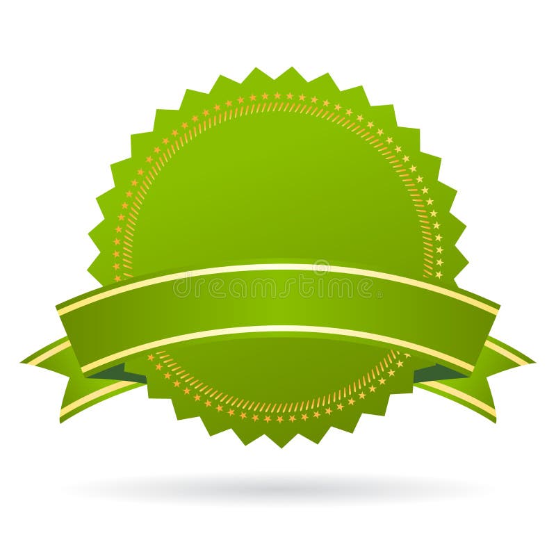 Sello Verde Del Certificado Ilustración del Vector - Ilustración de ...