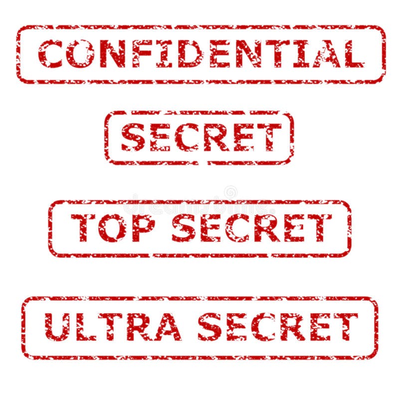 Sello O Etiqueta Engomada De Alto Secreto Confidencial Redondo Del ... Sello O Etiqueta Engomada De Alto Secreto Confidencial Redondo Del ...