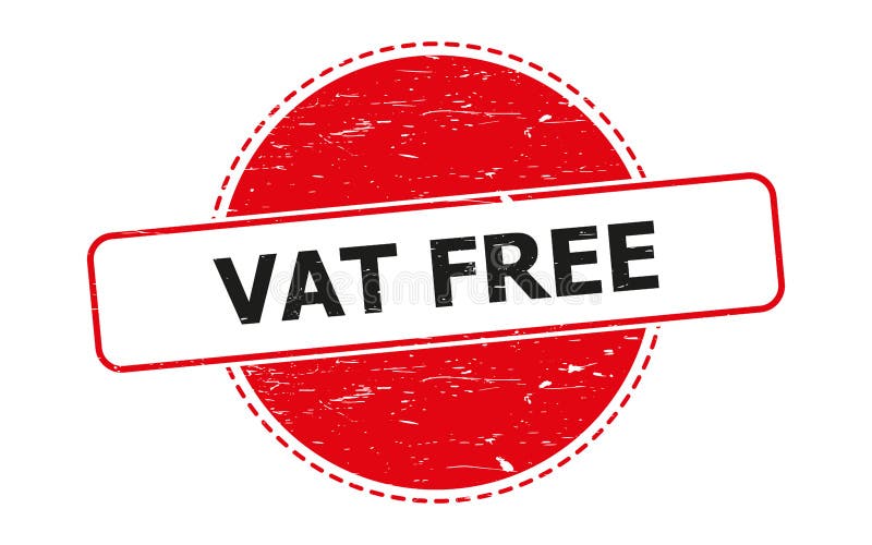 Selo Isento De Iva Em Branco Ilustração Stock - Ilustração de original ...
