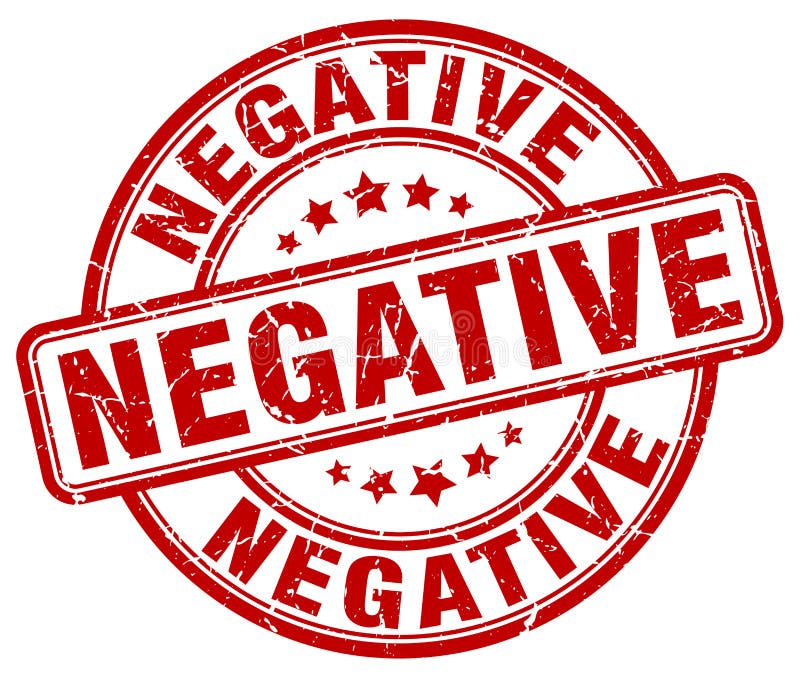 Selo Vermelho Negativo Do Grunge Ilustração do Vetor - Ilustração de ...