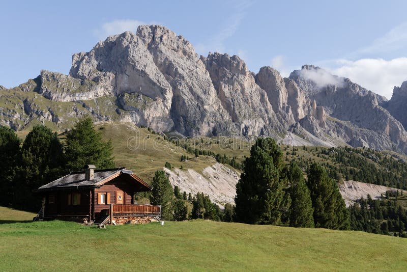 Selva Di Val Gardena - Dolomites Stock Image - Image of landscape ...