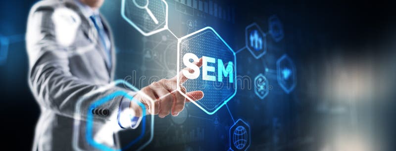 SEM Search Engine Marketing. Digital Marketing, Online Advertising ...