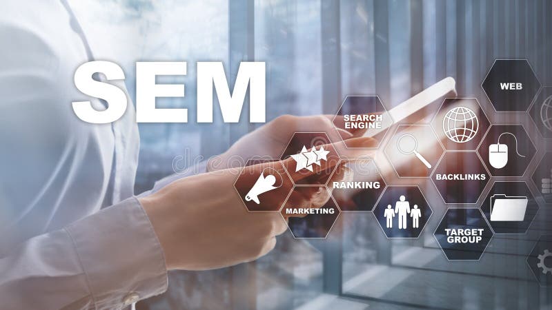 SEM Search Engine Optimization Marketing Ranking Traffic Website ...