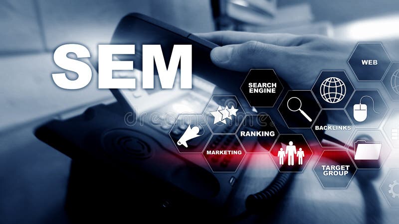 SEM Search Engine Optimization Marketing Ranking Traffic Website ...