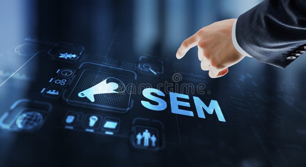 SEM Search Engine Optimization Marketing Ranking Traffic Website ...