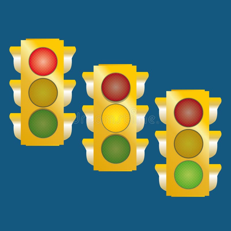 Semafori illustrazione di stock. Illustrazione di saggezza - 18020244
