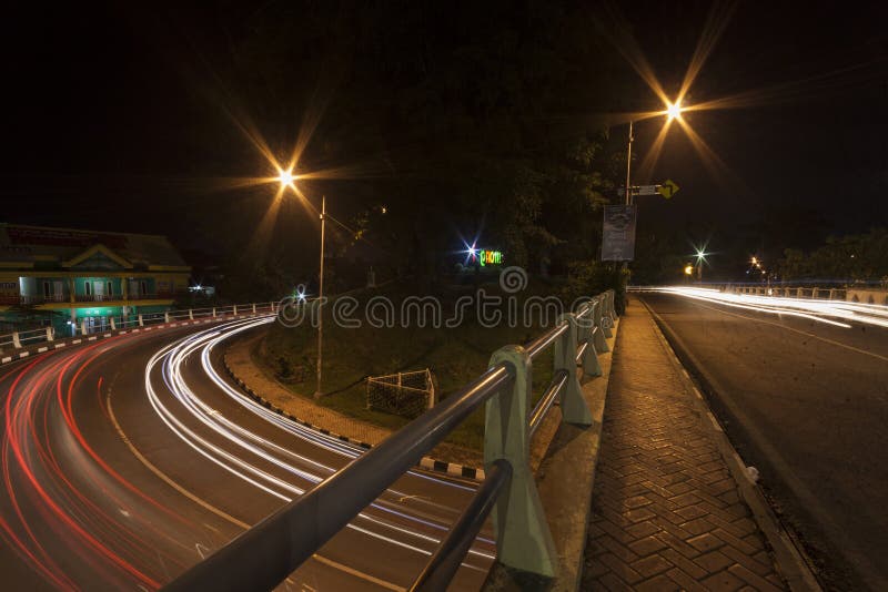 Semanggi Bridge editorial stock photo. Image of dark - 215067938
