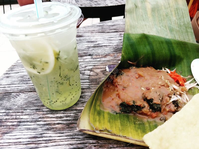 Semanggi Traditional Food from Surabaya Stock Image - Image of ...