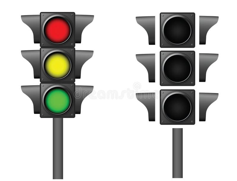 Semaphore Trafficlight Icon, Simple Style Stock Vector - Illustration ... Semaphore Trafficlight Icon, Simple Style Stock Vector - Illustration ...