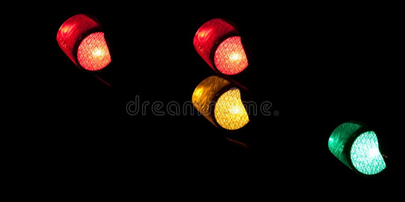 Semaphore lights stock photo. Image of crossing, glass - 17573000